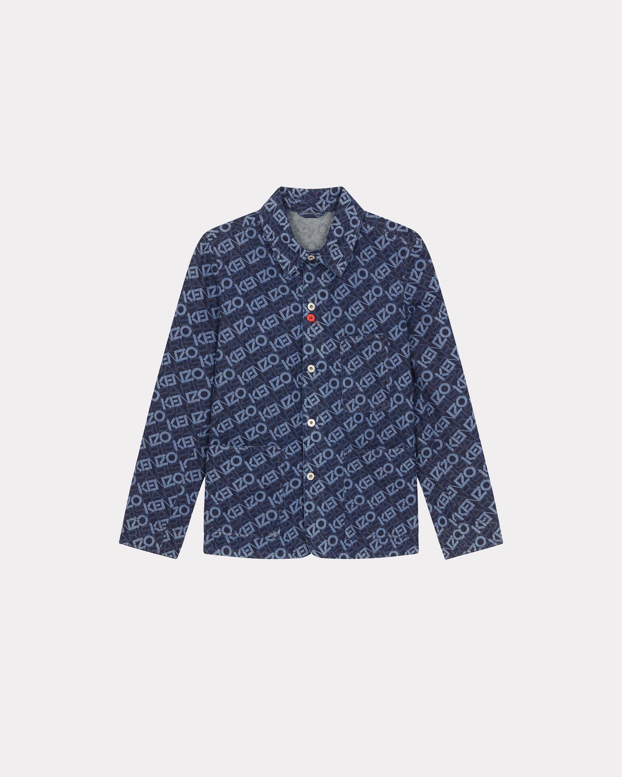 'Monogram' denim workwear jacket | KENZO
