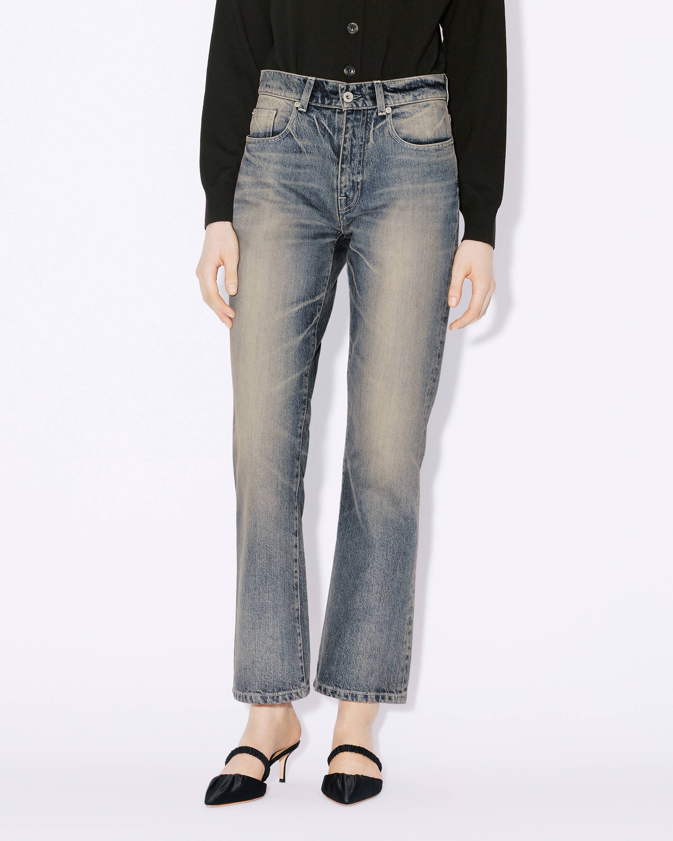 BARA cropped jeans in japanese denim | Women's | KENZO