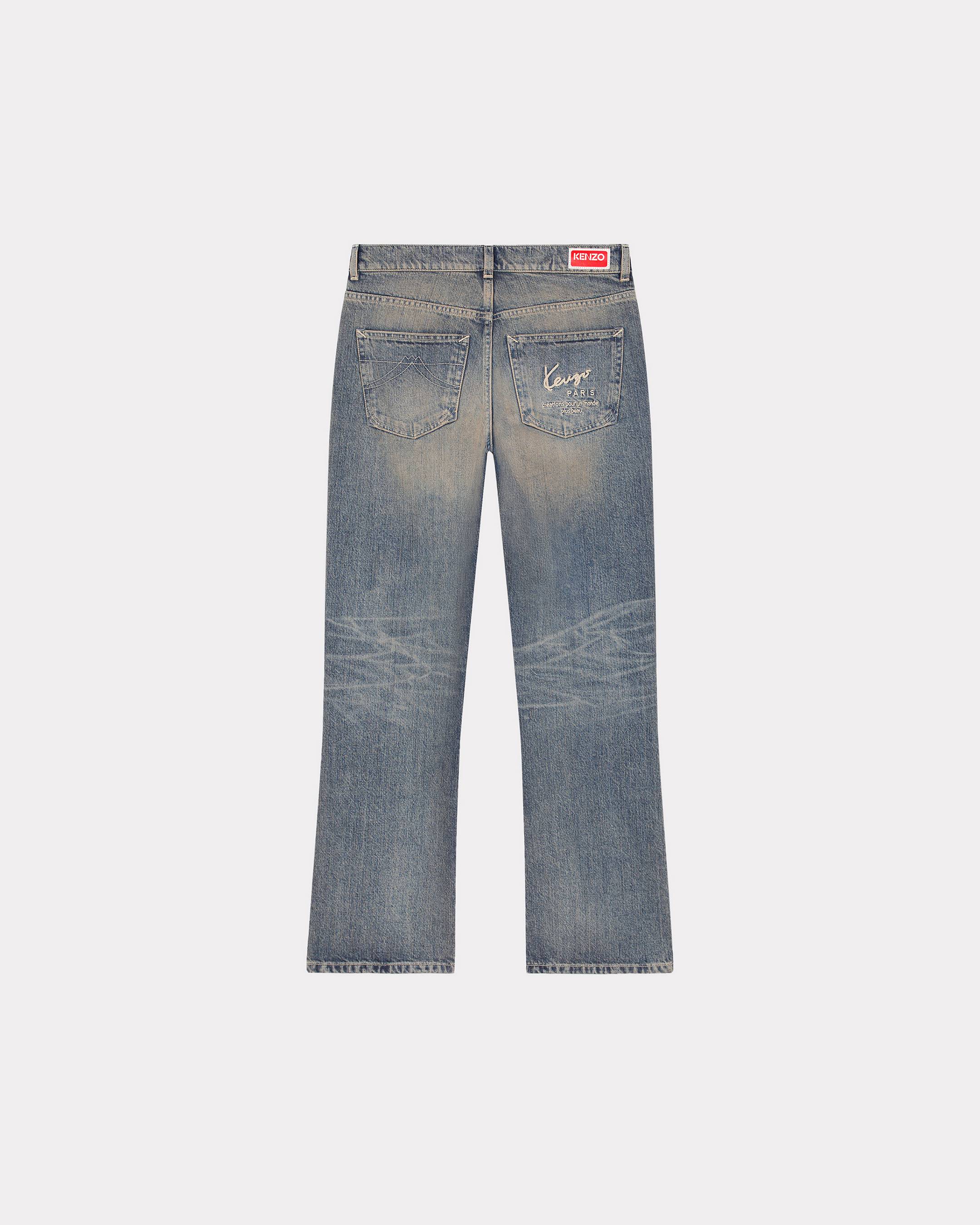 BARA cropped jeans in japanese denim | Women's | KENZO