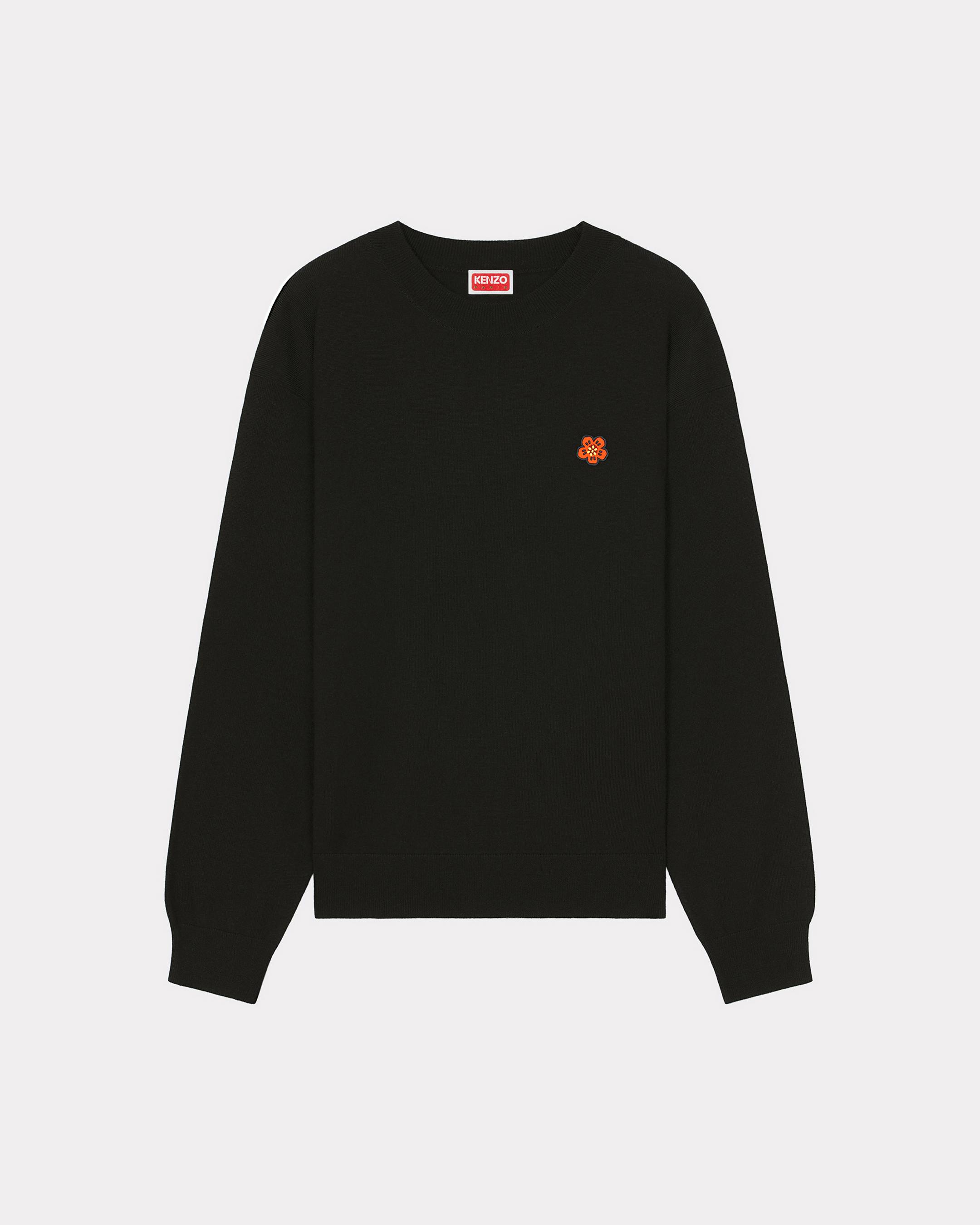 'Boke Flower Crest' embroidered jumper | Women's | KENZO