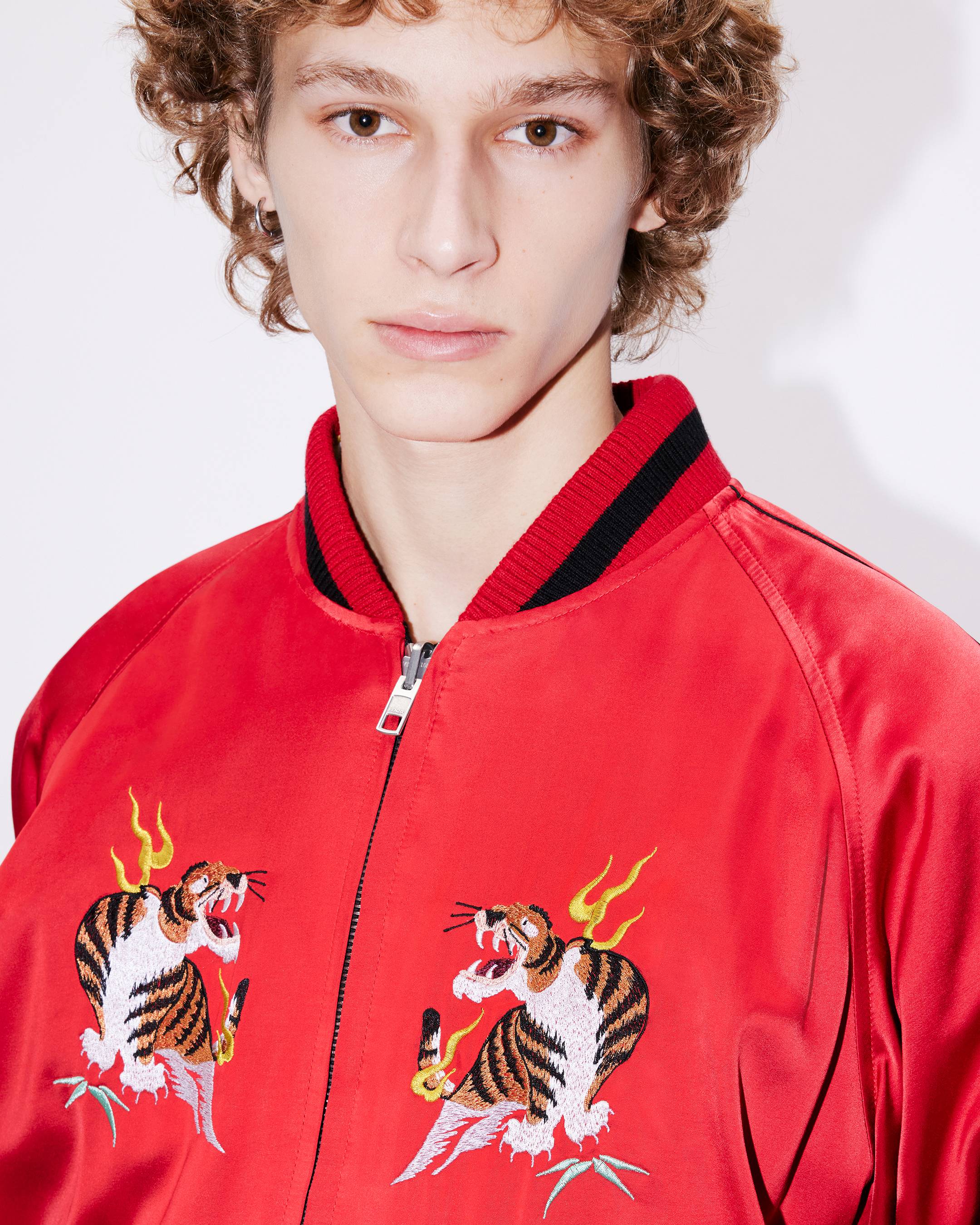 'Year of the Dragon' reversible embroidered genderless jacket | KENZO