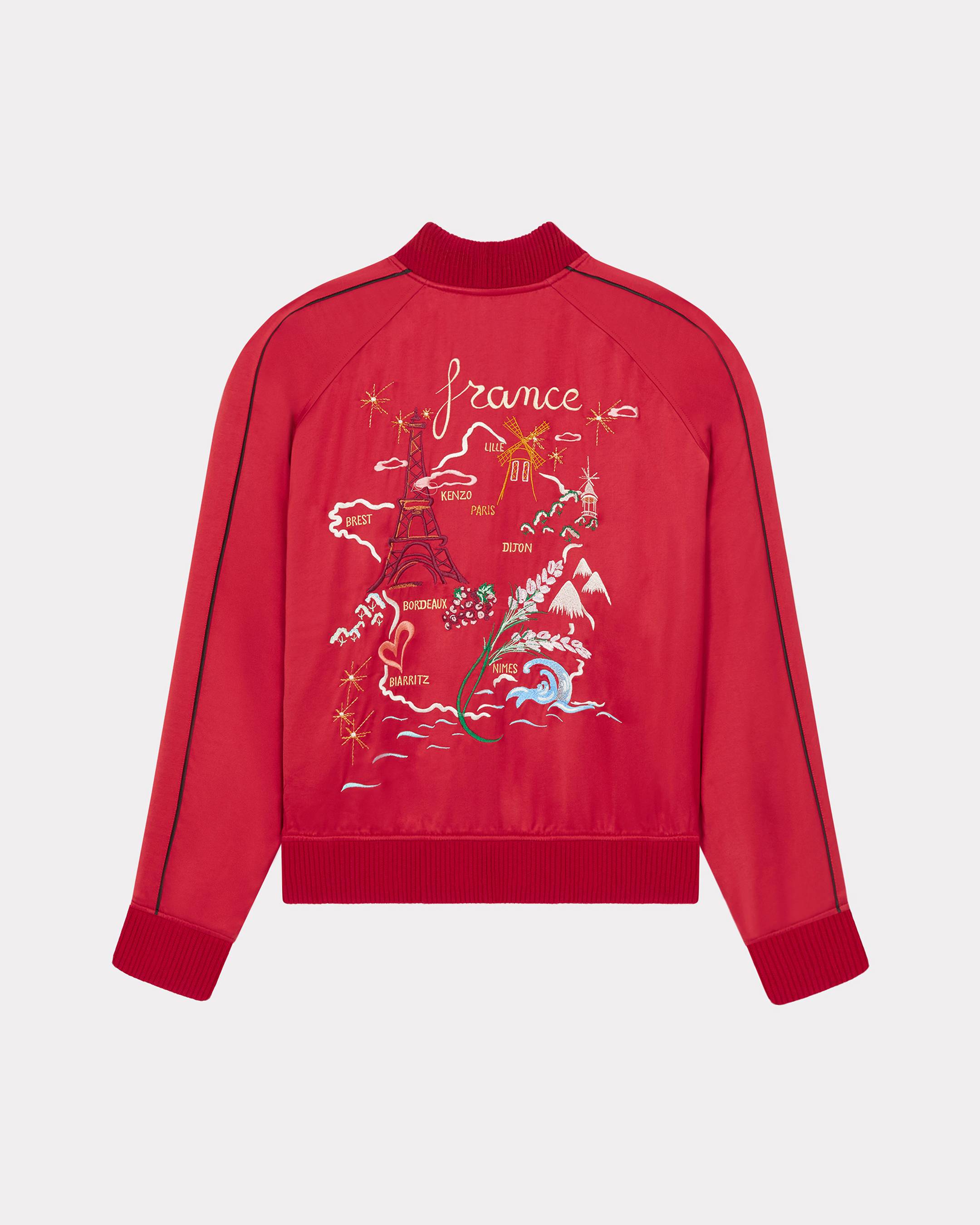 'Year of the Dragon' reversible embroidered genderless jacket