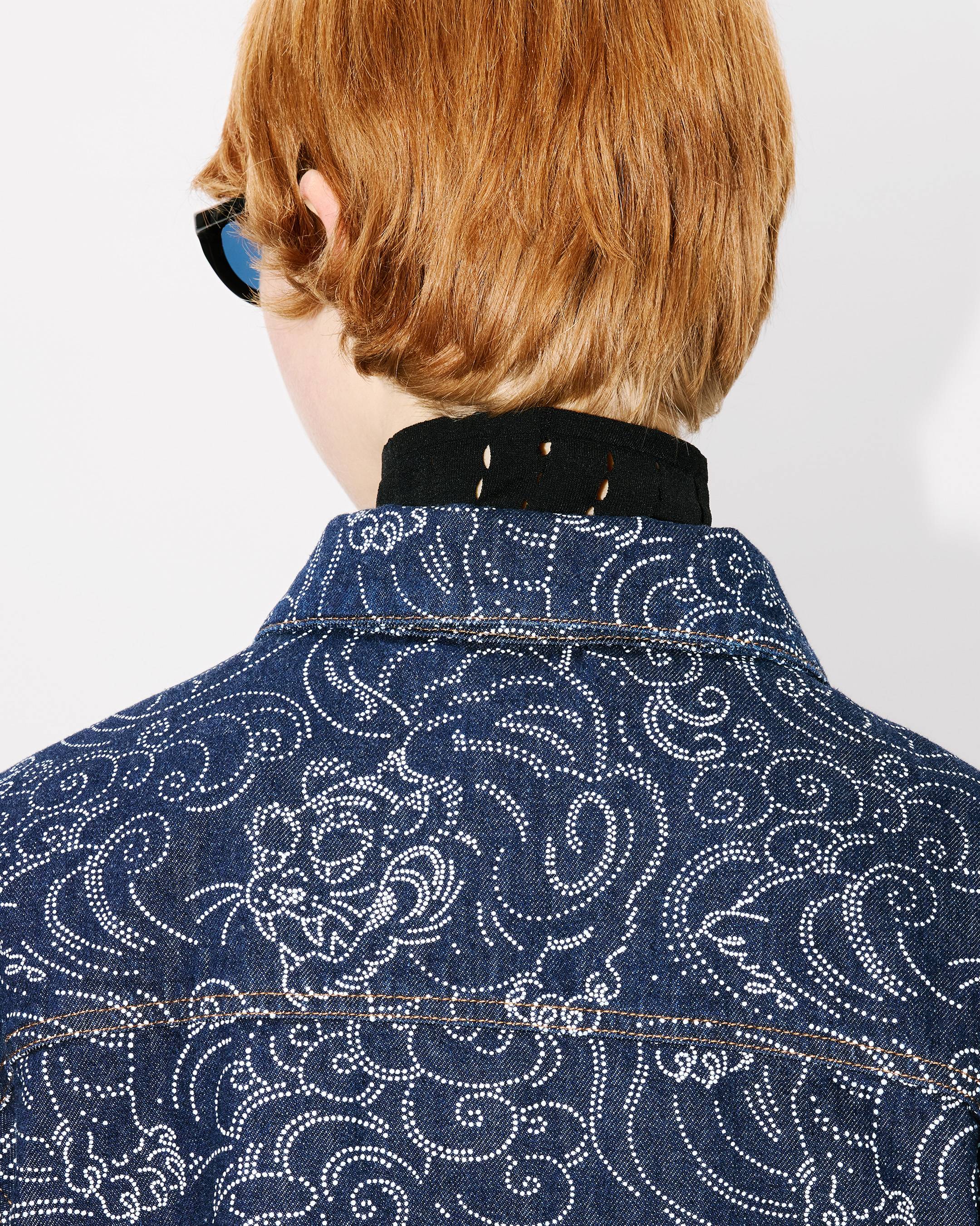 'KENZO Star Tiger' oversized trucker jacket in japanese denim | Women's ...