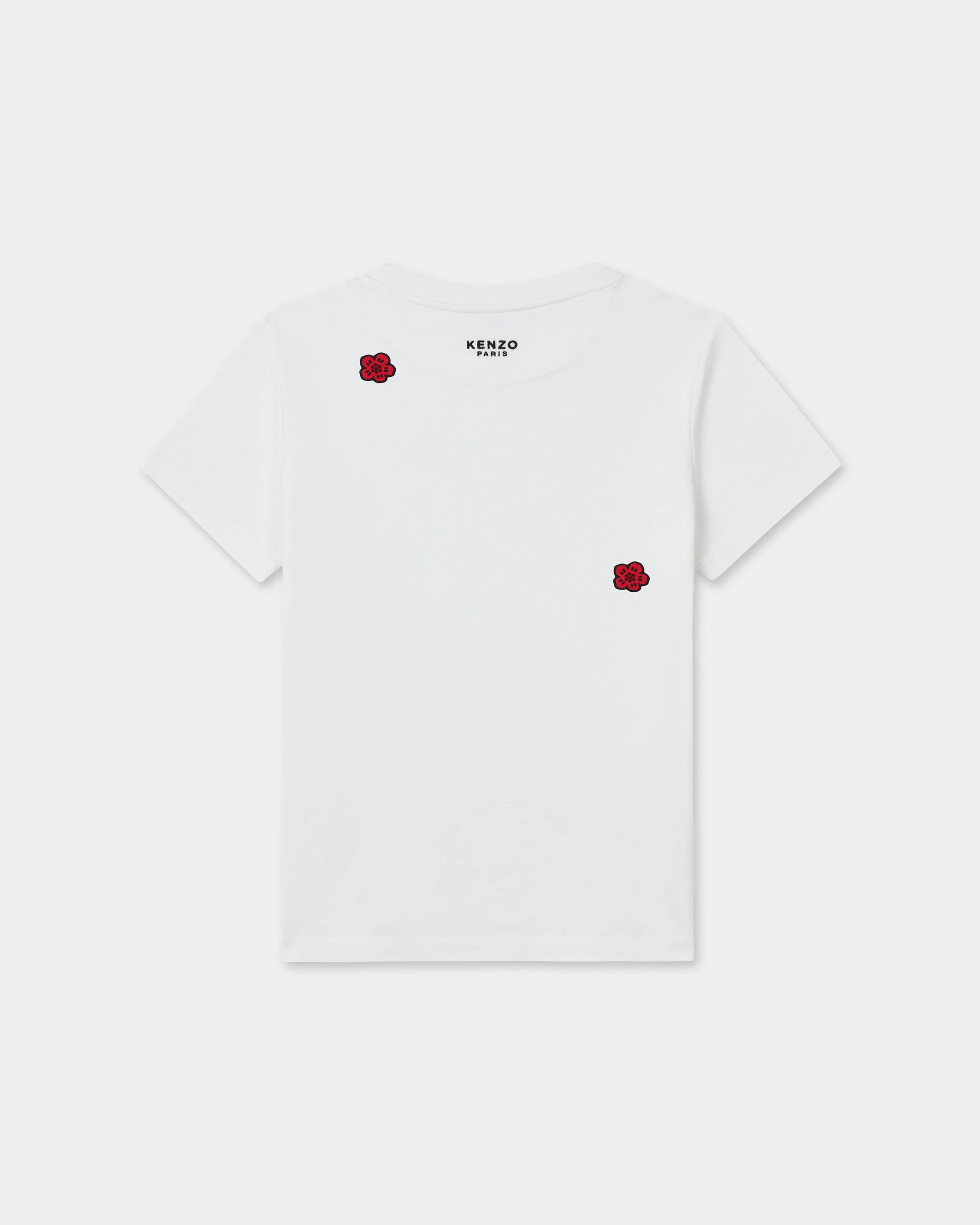 Boke Flower embroidered T shirt in cotton Women s KENZO