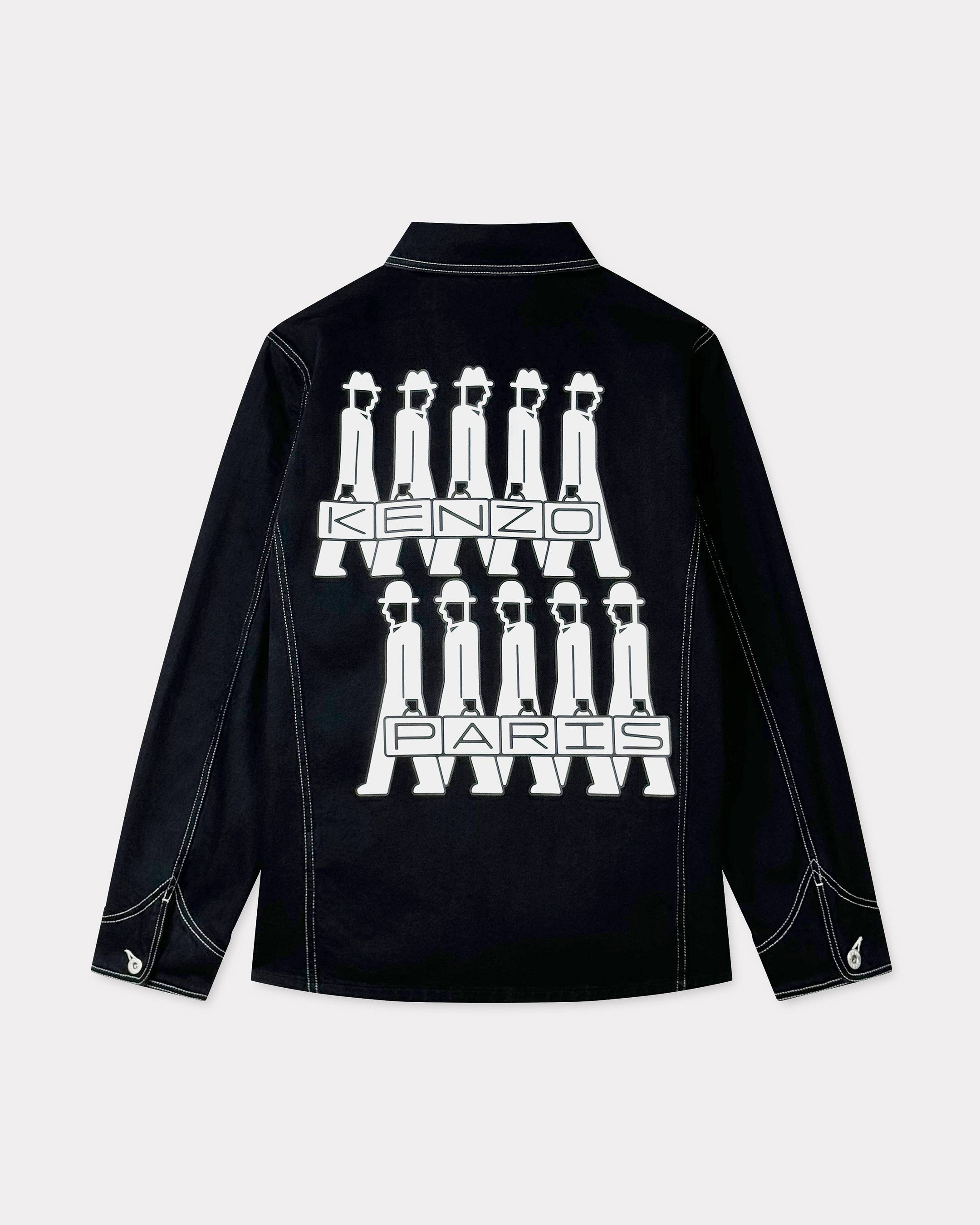 'KENZO Business' workwear jacket in japanese denim | Men's | KENZO