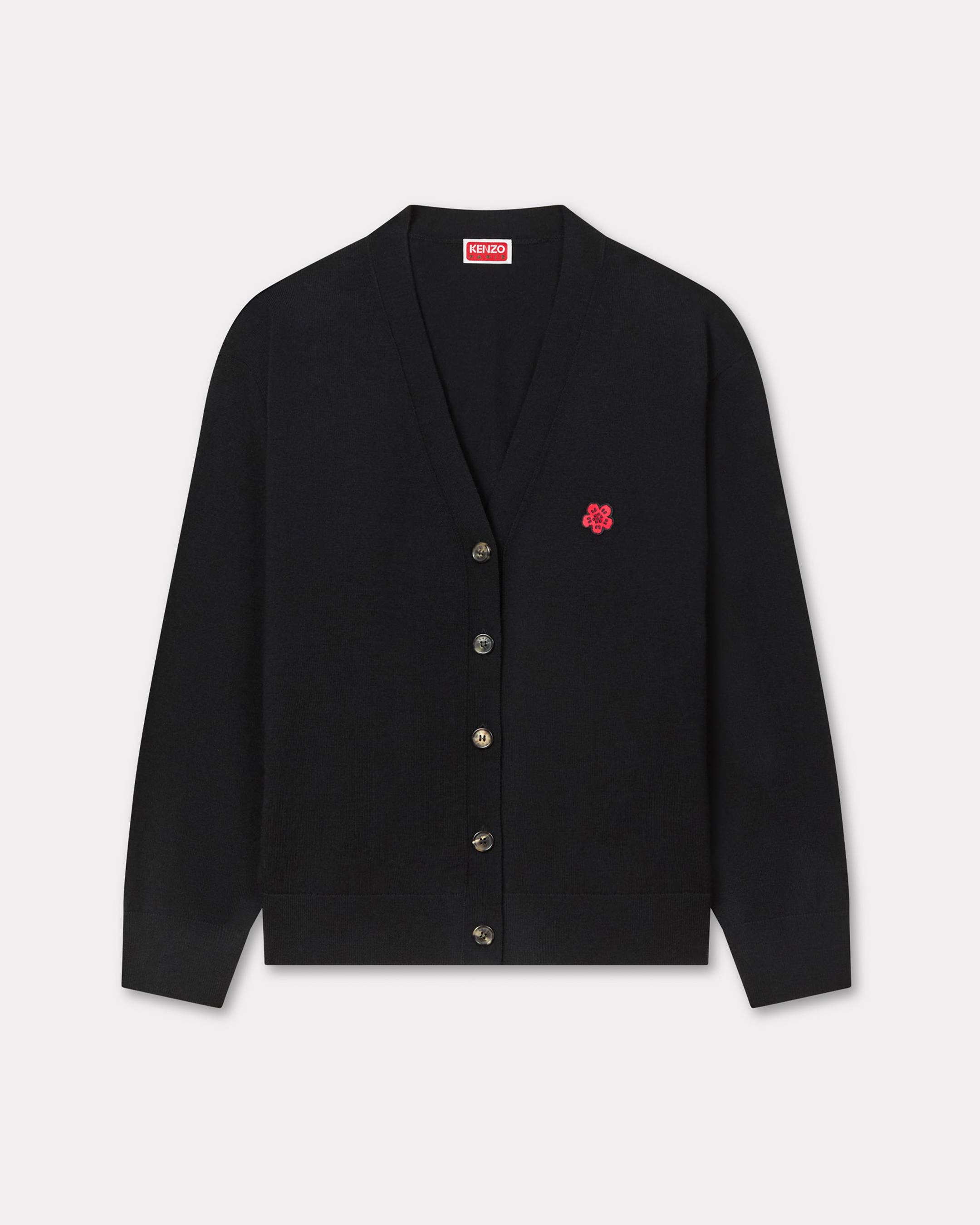 Boke Flower' エンブロイダリー メリノウール カーディガン | ウィメンズ | KENZO