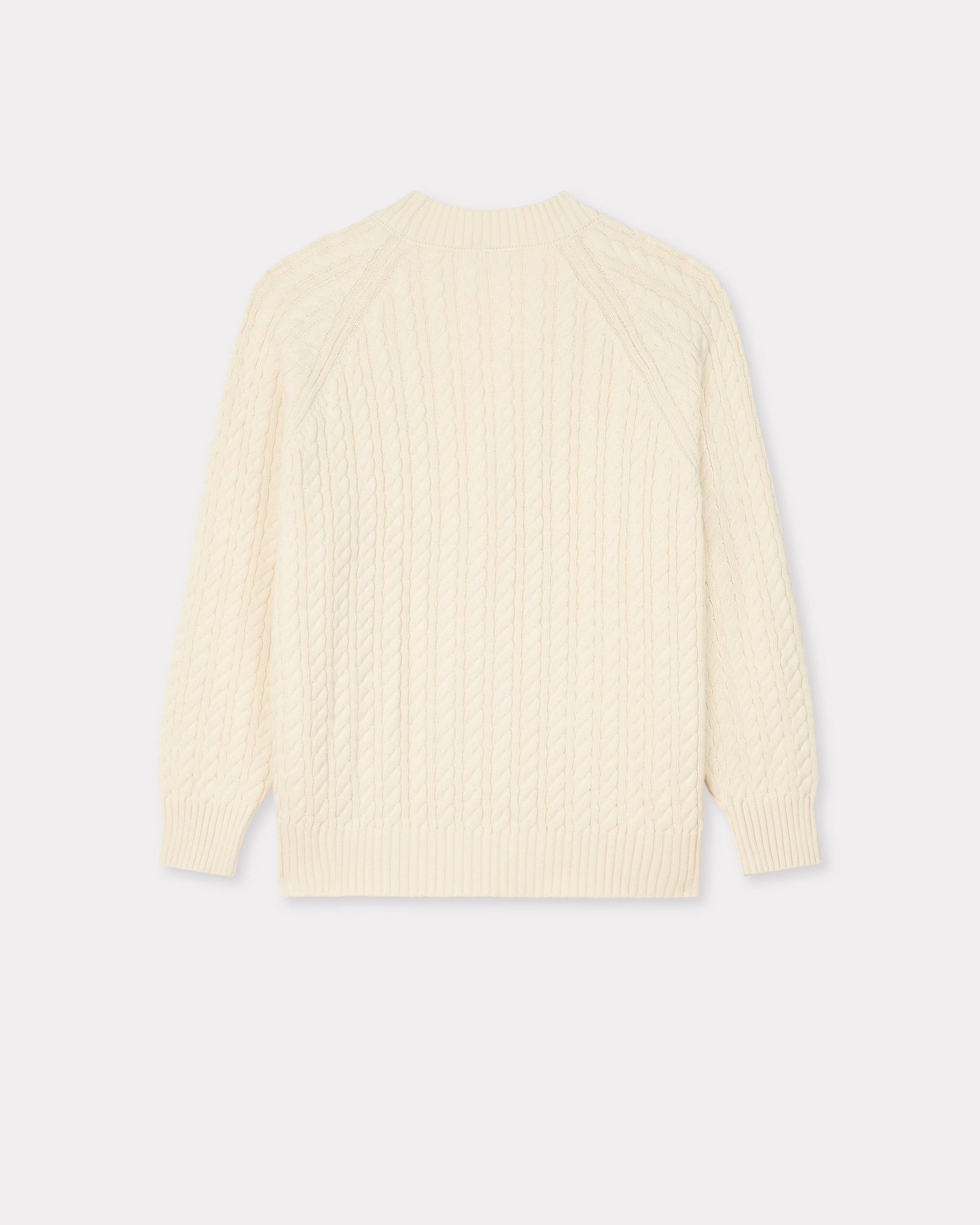 Cardigan in maglia in lana e cotone 'Boke Flower' | Donna | KENZO