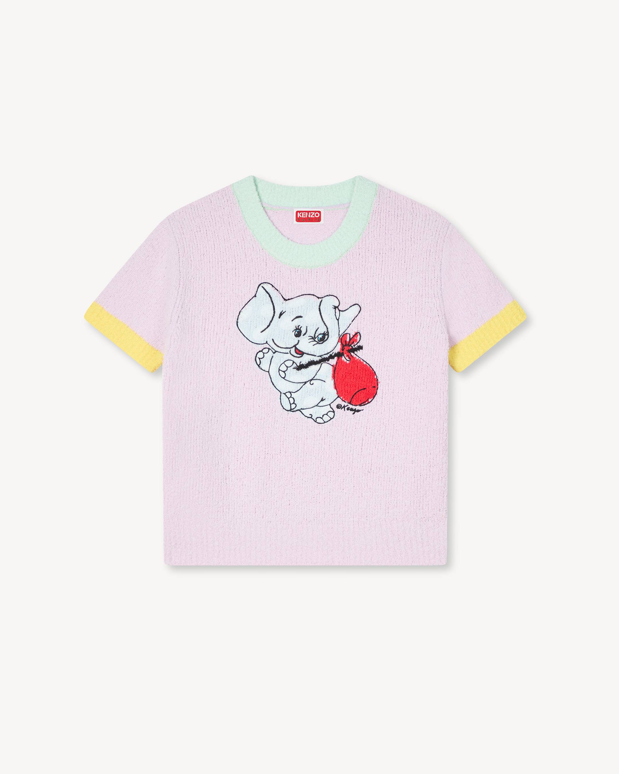 'KENZO Cartoon' cropped top in spongy cotton | Women's | KENZO