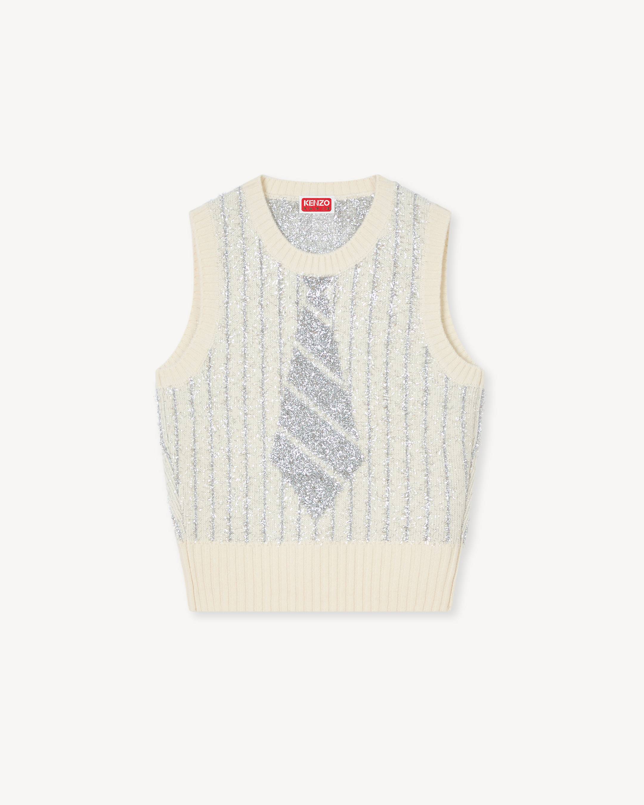 'KENZO Trompe l'œil' vest in wool cotton | Women's | KENZO