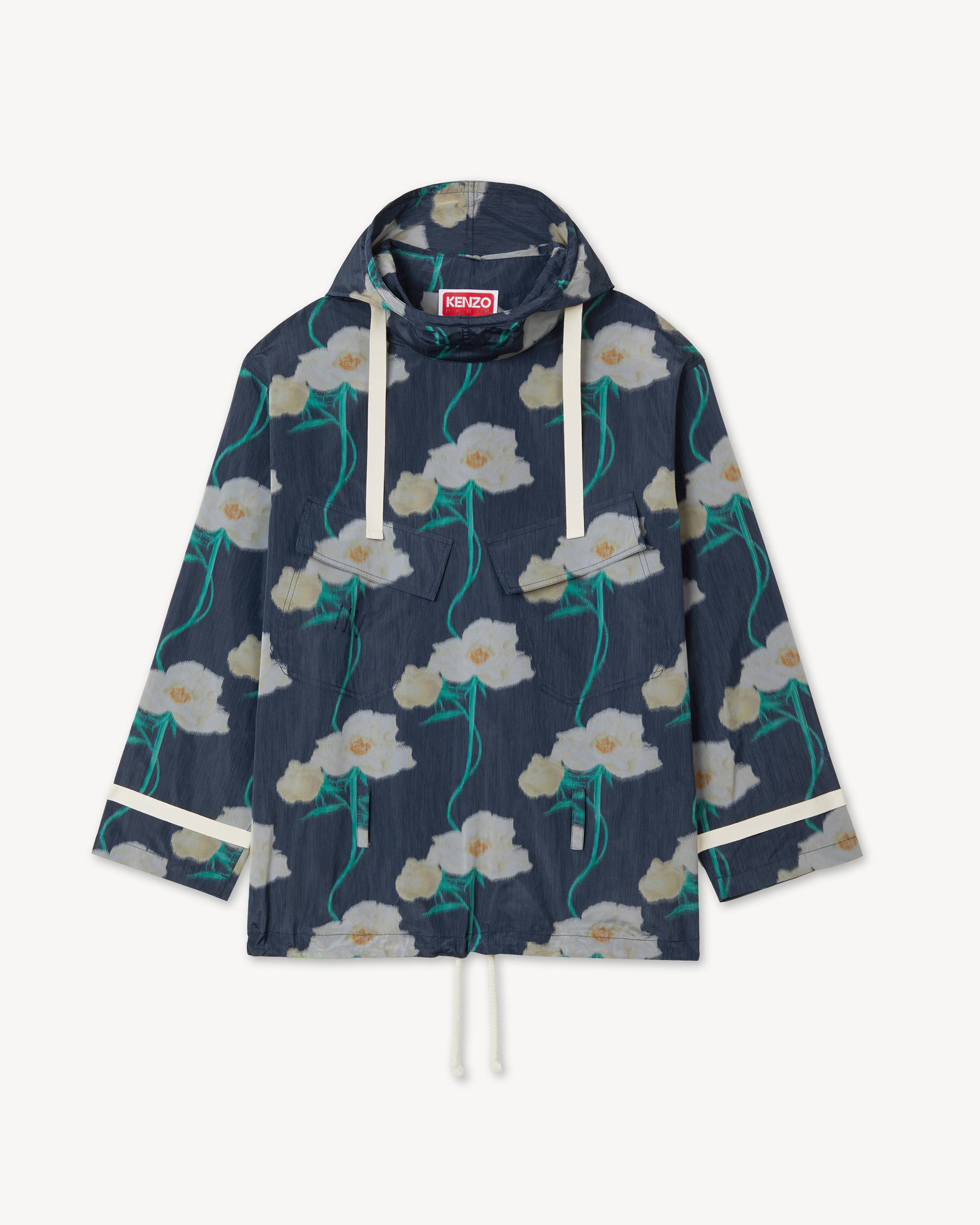 'KENZO Archive Rose' military parka in technical taffeta | Men's | KENZO