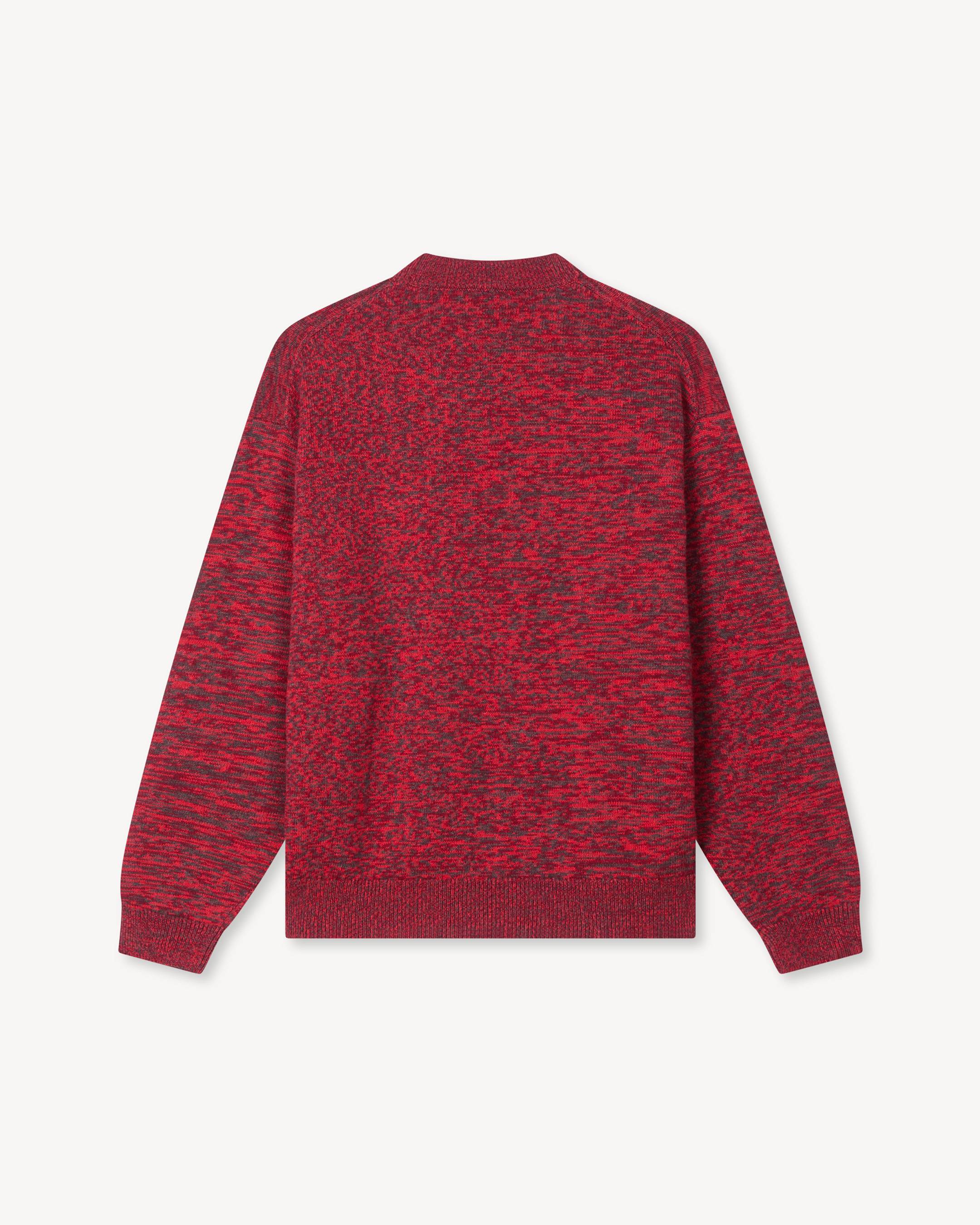 Pull brodé 'KENZO Boke Heart' en laine et coton | Homme | KENZO
