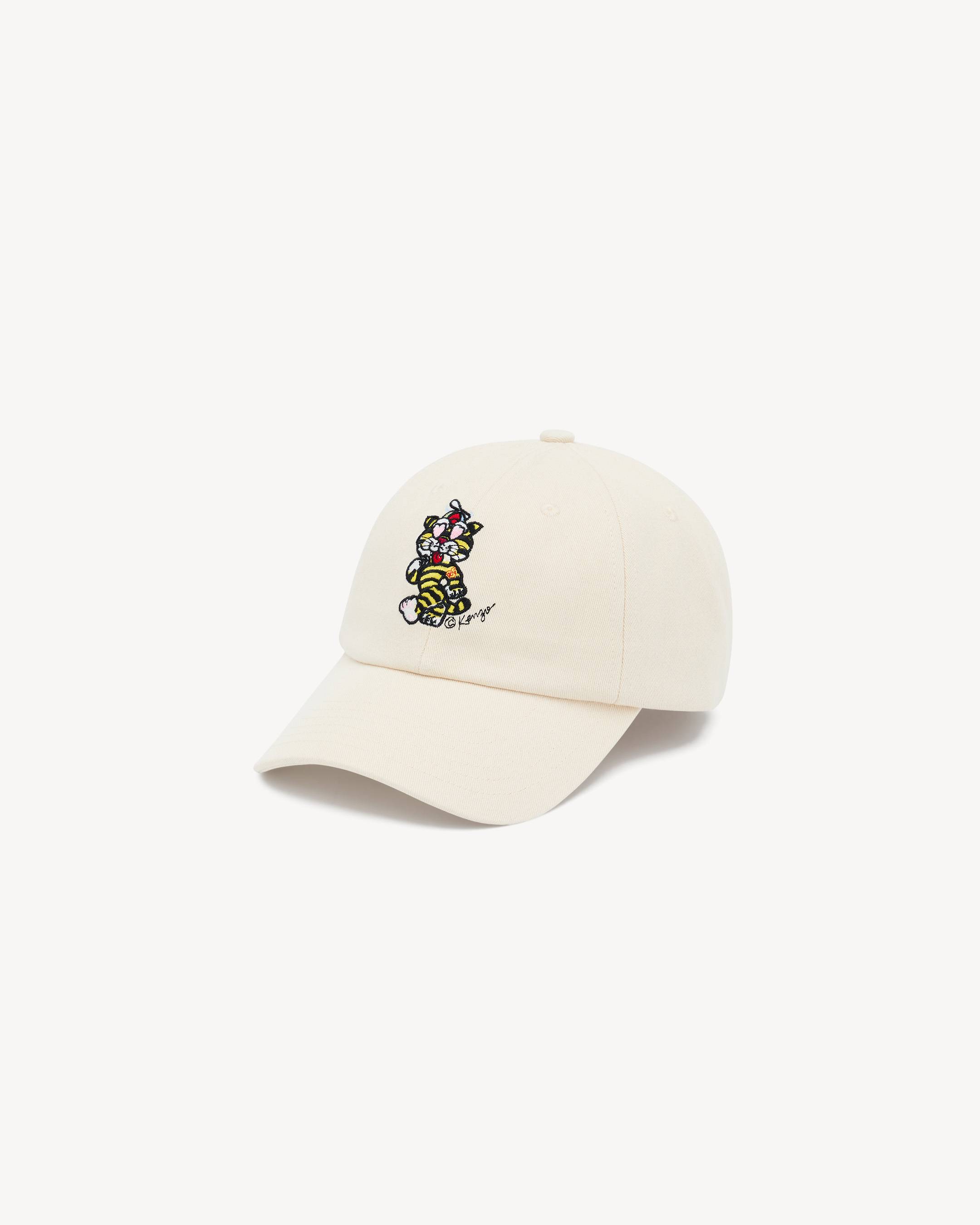 'KENZO Cartoon' embroidered cap in cotton | KENZO