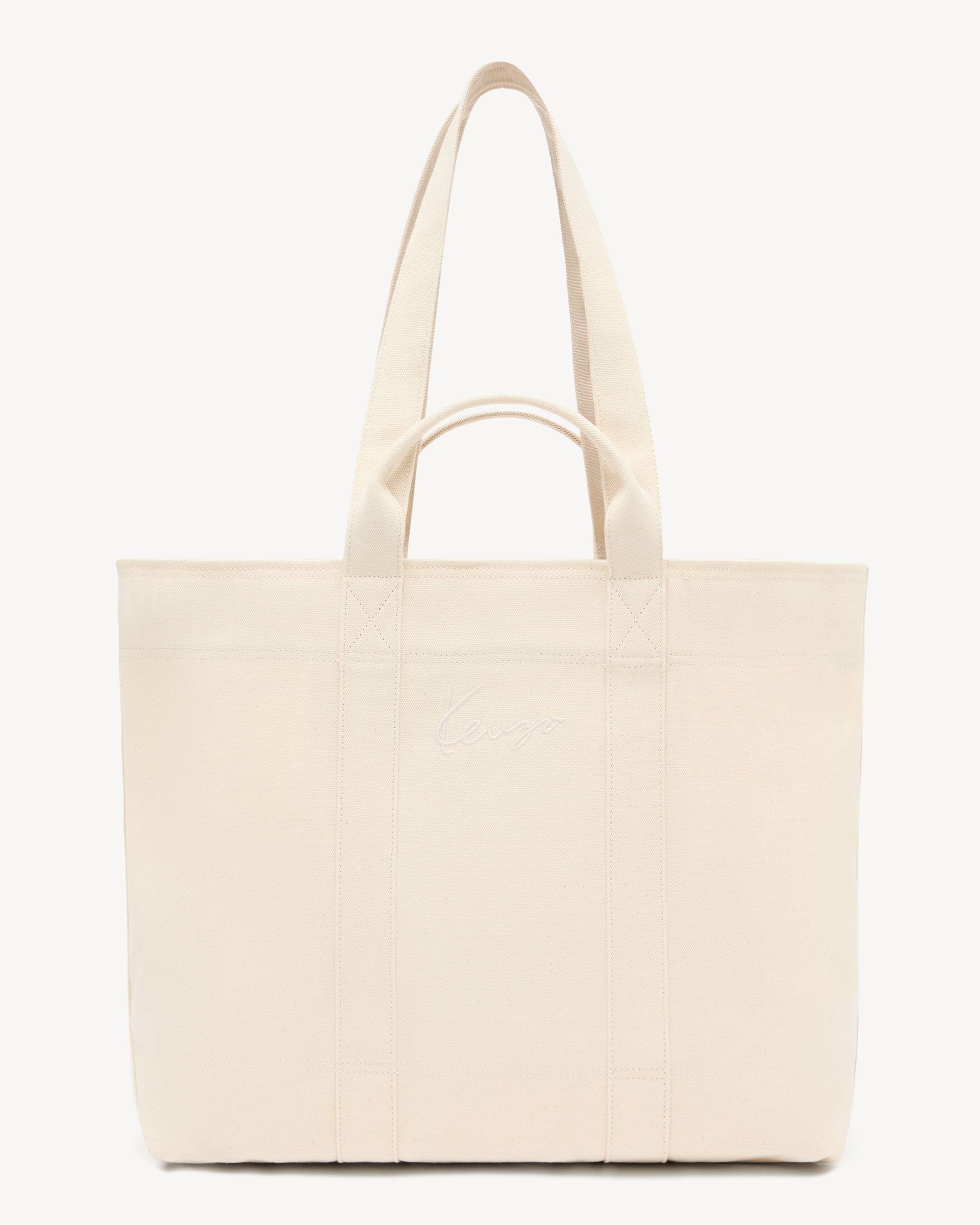 'KENZO Cartoon' large tote bag in canvas | KENZO