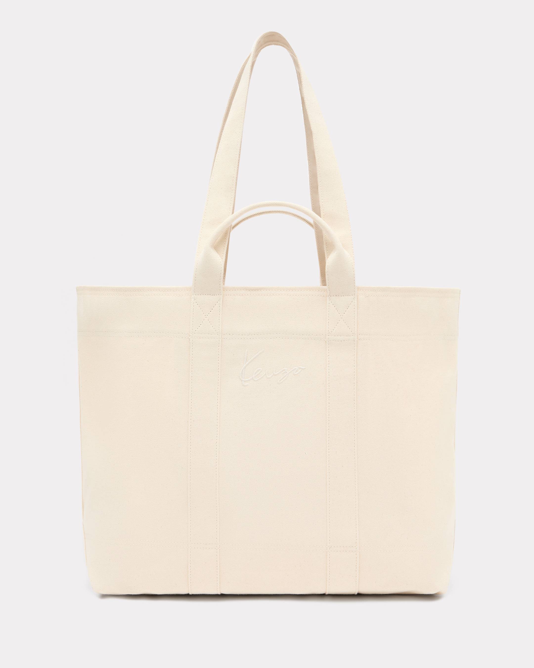 'KENZO Cartoon' large tote bag in canvas | KENZO