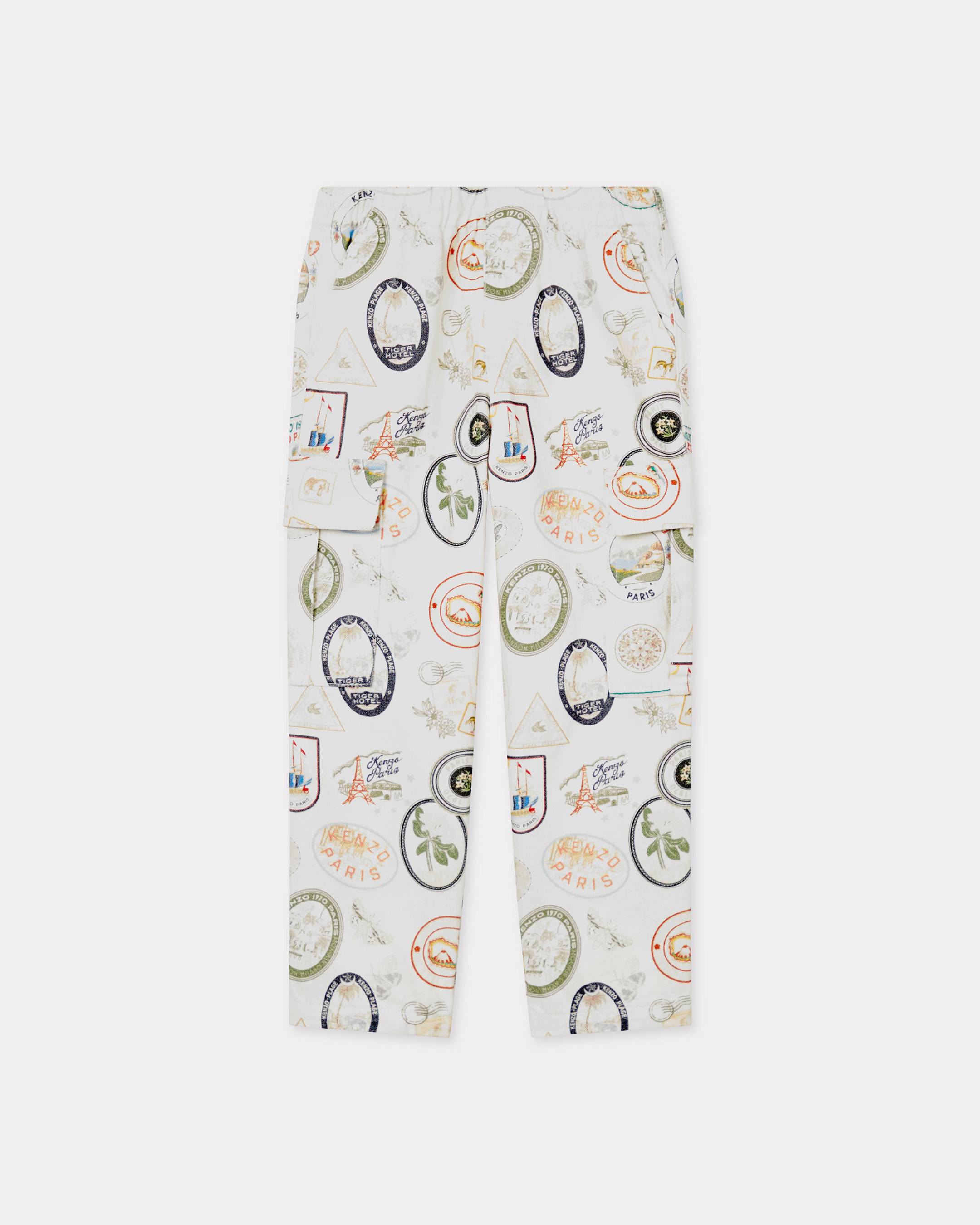 Pantalon imprimé 'KENZO Tour' en coton pour Enfants | KENZO Kids