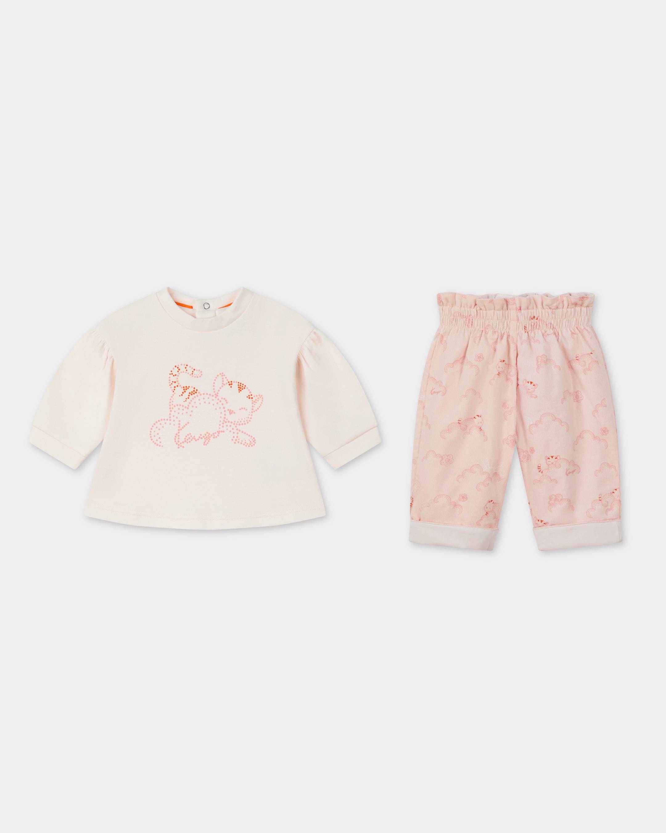 Newborn set in cotton | KENZO Kids