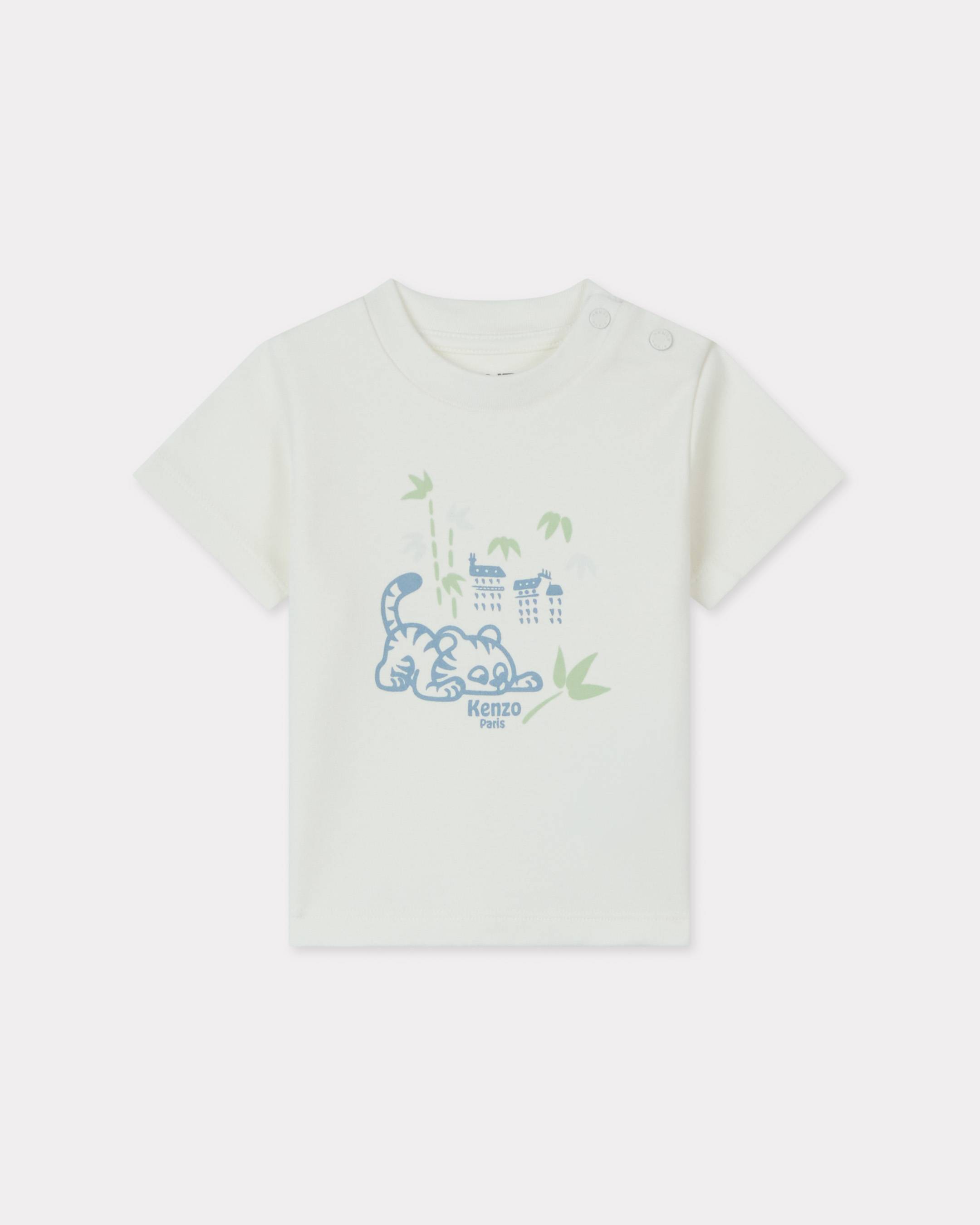 T-shirt and pants set in cotton | KENZO Kids