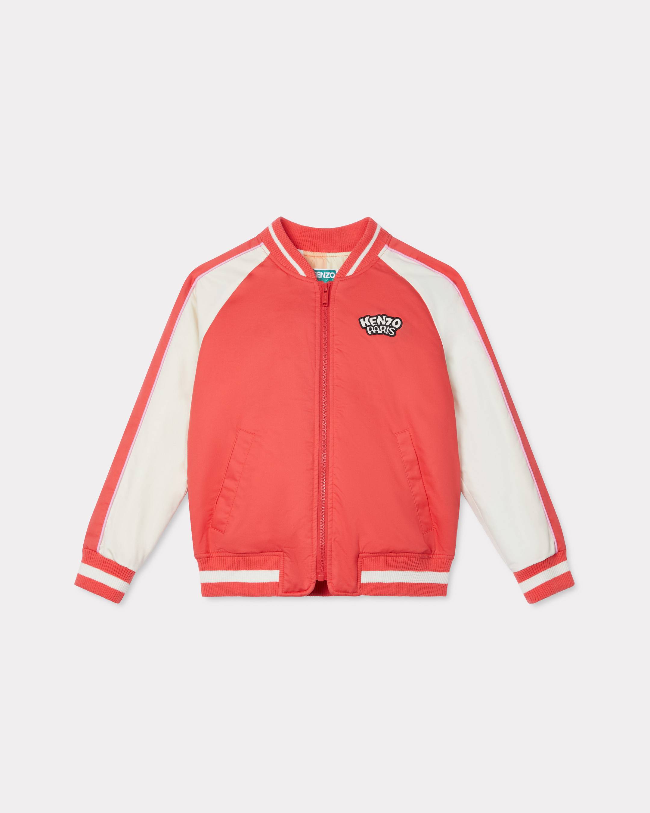 'Happy Sweet' jacket in cotton satin | KENZO Kids