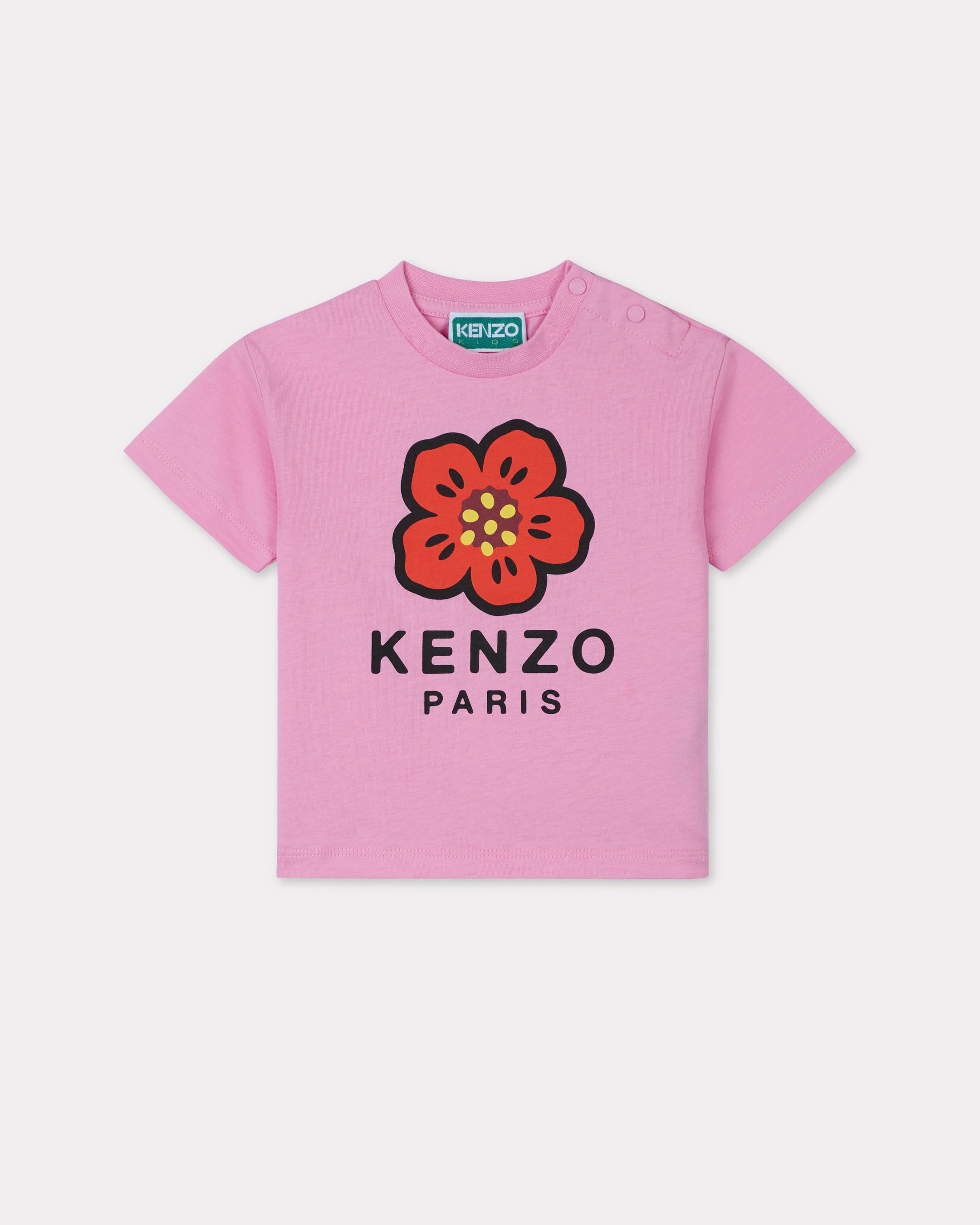 'Boke Flower' T-shirt in cotton | KENZO Kids