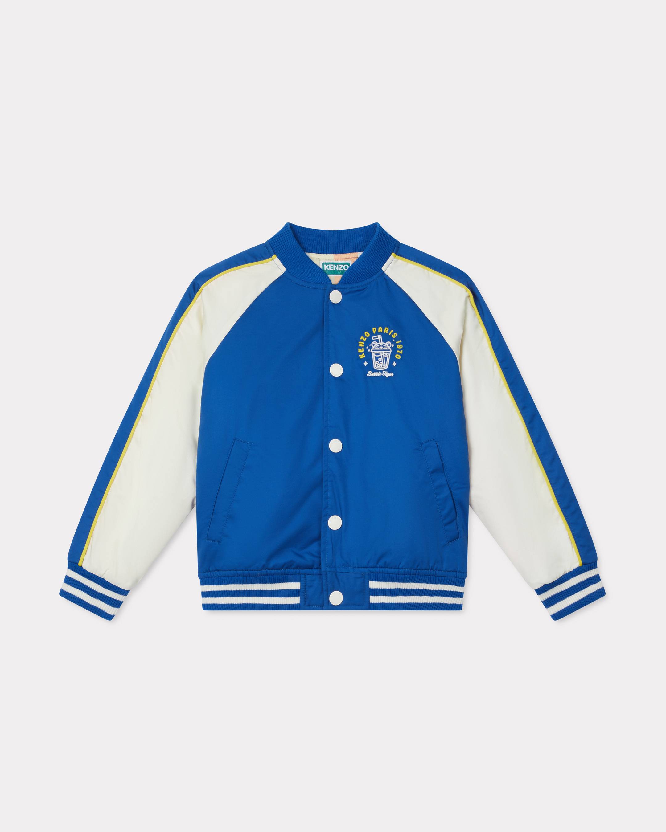 'Happy Sweet' jacket in cotton satin | KENZO Kids